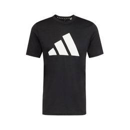 adidas Performance Funktionsshirt 'Train Essentials Feelready' Herren Gr&ouml;&szlig;e XXL schwarz / wei&szlig;