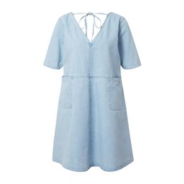 River Island Kleid Damen Gr&ouml;&szlig;e 44 blue denim Winterkleid