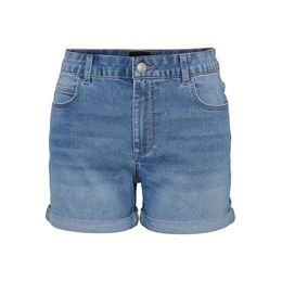 Pieces Shorts 'Peggy' Damen Gr&ouml;&szlig;e 27/28 blue denim