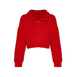 Trendyol Pullover Damen Gr&ouml;&szlig;e XS rot