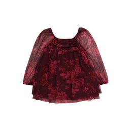 GAP Kleid M&auml;dchen Gr&ouml;&szlig;e 152/158 dunkelpink / merlot