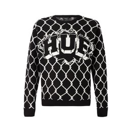 HUF Pullover 'Breakthrough' Herren Gr&ouml;&szlig;e XL schwarz / wei&szlig;