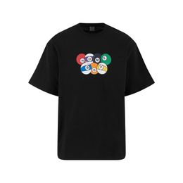 Homeboy T-Shirt 'Sneaky Snooker' Herren Gr&ouml;&szlig;e XS blau / rot / schwarz / wei&szlig;