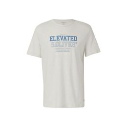 s.Oliver Shirt male size M Cream / Blue