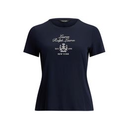 Lauren Ralph Lauren Plus T-Shirt 'KATLIN' Damen Gr&ouml;&szlig;e 4XL elfenbein / navy