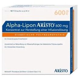Alpha-Lipon Aristo 600 mg Konzentrat Z.h.e.infl. 240 ML