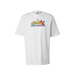 adidas originals T-Shirt 'FRUITSALAD' Herren Gr&ouml;&szlig;e XL dunkelblau / hellgr&uuml;n / orange / wei&szlig;