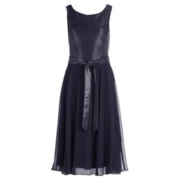 Vera Mont Cocktailkleid Damen Gr&ouml;&szlig;e 44 dunkelblau
