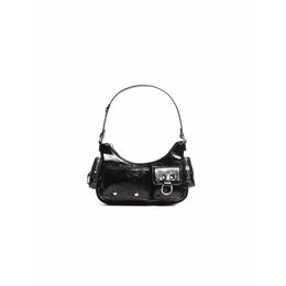 Bershka Schultertasche Damen Gr&ouml;&szlig;e One Size schwarz