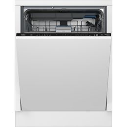 Beko vollintegrierbarer Geschirrsp&uuml;ler "BDIN36550P", B:59,8cm H:81,8cm T:55cm, wei&szlig;, Geschirrsp&uuml;ler, Doppelt gut organisiert &ndash; inklusive