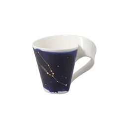 Villeroy & Boch VILLEROY & BOCH Tasse "Tasse Stier NewWave Stars 300 ml wei&szlig;-blau", bunt, Trinkgef&auml;&szlig;e