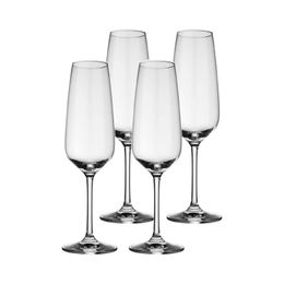 Villeroy & Boch VILLEROY & BOCH Sektglas "Sektgl&auml;ser Voice Basic 360 ml 4er Set transparent", bunt, Trinkgef&auml;&szlig;e