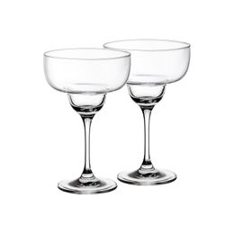 Villeroy & Boch VILLEROY & BOCH Cocktailglas "Margaritagl&auml;ser Purismo Bar 340 ml 2er Set transparent", bunt, Trinkgef&auml;&szlig;e