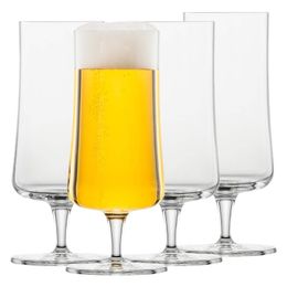 Schott Zwiesel SCHOTT-ZWIESEL Bierglas "Pilsgl&auml;ser Beer Basic 0,3 Liter 4er Set transparent", 4 tlg., bunt, Trinkgef&auml;&szlig;e