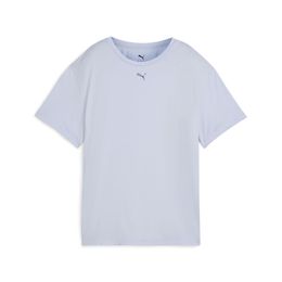 Trainingsshirt Puma "CLOUDSPUN TEE - REG", Damen, Gr. L, cool weather heather, Jersey, Obermaterial: 94% Polyester, 6% Elasthan, relaxed fit normal, Rundhals, Shirts, Kurzarmdesign, relaxed fit, atmungsaktiv, schnell trocknend
