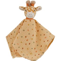 Sterntaler Baby Schmusetuch "Giraffe Kaya, L", gelb, Musselin, Polyester, Schnuffelt&uuml;cher
