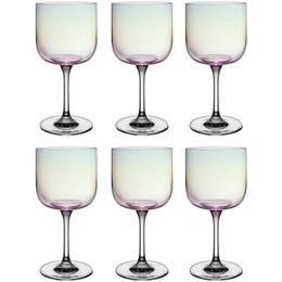 Weinglas "Weingl&auml;ser Like Glass 270 ml 6er Set", 6 tlg., bunt, LIKE. BY VILLEROY & BOCH, Trinkgef&auml;&szlig;e