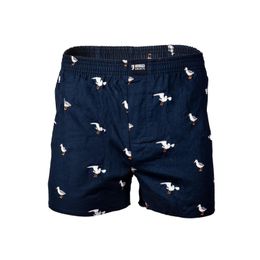Happy Shorts Herren Webboxer "Web-Boxershorts 1er Pack", Gr. M, bunt, Obermaterial: 100% Baumwolle CO., Unterhosen
