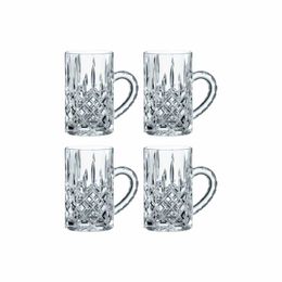 Nachtmann Teeglas "Gl&uuml;hweingl&auml;ser Noblesse 250 ml 4er Set transparent", bunt, Trinkgef&auml;&szlig;e