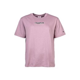 Champion Damen T-Shirt "T-Shirt 1er Pack", pink, Gr. XS, Obermaterial: 100% Baumwolle CO., Shirts