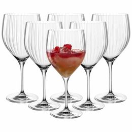 Leonardo Cocktailglas "Cocktailgl&auml;ser Poesia 750 ml 6er Set transparent", bunt, Trinkgef&auml;&szlig;e