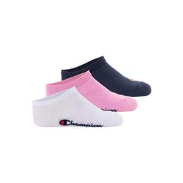 Champion M&auml;dchen Sneakersocken "Socken 3er Pack", Gr. 27, bunt, Obermaterial: 71% Baumwolle CO. 22% Polyester PES. 5% Polyamid PA. 2% Elasthan EL.,