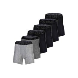 Under Armour Herren Boxershorts "Boxershort UA PERFORMANCE TECH - SOLID 6 IN 6PK 6er Pack", Gr. 5XL, bunt, Obermaterial: 90% Polyester Pol. recyc..