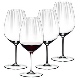 Rotweinglas "Cabernet / Merlotgl&auml;ser Performance 834 ml 4er Set transparent", bunt, RIEDEL THE WINE GLASS COMPANY, Trinkgef&auml;&szlig;e
