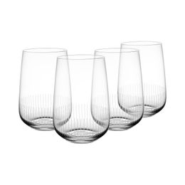 Villeroy & Boch VILLEROY & BOCH Longdrinkglas "Longdrinkgl&auml;ser Afina 300 ml 4er Set transparent", 4 tlg., bunt, Trinkgef&auml;&szlig;e