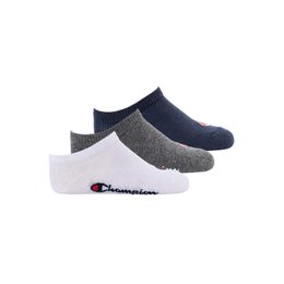Champion M&auml;dchen Sneakersocken "Socken 3er Pack", Gr. 27, bunt, Obermaterial: 76% Baumwolle CO. 22% Polyamid PA. 2% Elasthan EL., Socken
