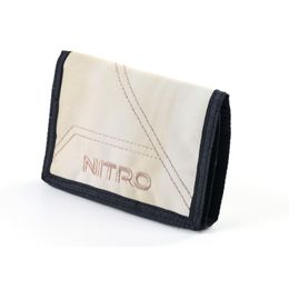 Nitro Damen Geldb&ouml;rse "Wallet", beige, Kunstfaser, Basic, Kleinlederwaren, Geldbeutel, Wallet, Portmonaie, Etui f&uuml;r Scheine und M&uuml;nzen