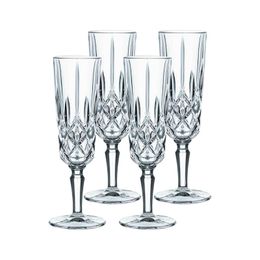 Nachtmann Champagnerglas "Champagnergl&auml;ser Noblesse 155 ml 4er Set transparent", 4 tlg., bunt, Trinkgef&auml;&szlig;e