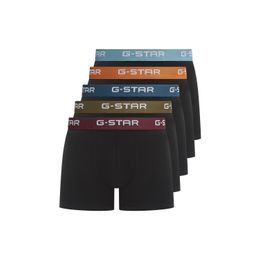 G-Star Raw G-STAR Herren Boxershorts "Boxershort MAIZE Trunk 5-pack 5er Pack", Gr. M, schwarz, Obermaterial: 95% Baumwolle CO. 5% Elasthan EL., Unterhosen