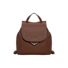 SURI FREY Damen Rucksack "Rucksack SFY Kristy", braun, Obermaterial: 60% Polyurethan PU. 40% Polyester PES., Rucks&auml;cke