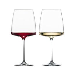 ZWIESEL GLAS Weinglas "Weingl&auml;ser Vivid Senses 710 ml 2er Set transparent", 2 tlg., bunt, Trinkgef&auml;&szlig;e