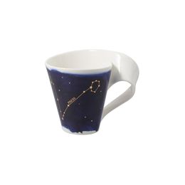 Villeroy & Boch VILLEROY & BOCH Tasse "Tasse Fische NewWave Stars 300 ml wei&szlig;-blau", bunt, Trinkgef&auml;&szlig;e