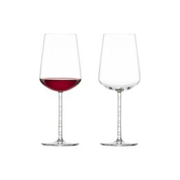 ZWIESEL GLAS Rotweinglas "Bordeaux Rotweingl&auml;ser Journey 633 ml 2er Set transparent", 2 tlg., bunt, Trinkgef&auml;&szlig;e