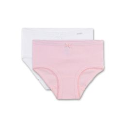 Sanetta Jungen Slip "Slip 2er Pack", Gr. 128, wei&szlig;, Obermaterial: 100% Baumwolle CO., Unterhosen