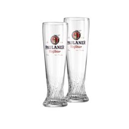 Ritzenhoff & Breker Bierglas "Weizenbiergl&auml;ser Paulaner 500 ml 2er Set transparent", bunt, RITZENHOFF & BREKER, Trinkgef&auml;&szlig;e
