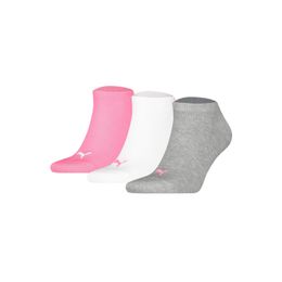 Puma Herren Sneakersocken "Socken Sneaker Plain 3P 3er Pack", Gr. 39, bunt, Obermaterial: 66% Baumwolle CO. 18% Polyamid PA. 14% Polyester PES. 2%