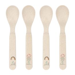 L&auml;ssig L&Auml;SSIG Kinderbesteck "Kinderl&ouml;ffel 13,5 4er Set", beige, Essbesteck-Sets