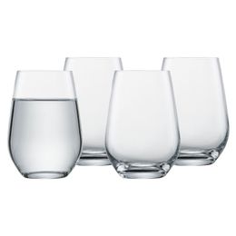 Schott Zwiesel SCHOTT-ZWIESEL Longdrinkglas "Universalbecher Fort&eacute; 557 ml 4er Set transparent", 4 tlg., bunt, Trinkgef&auml;&szlig;e