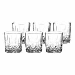 Leonardo Whiskyglas "Whiskybecher Limited Edition 320 ml 6er Set transparent", 6 tlg., bunt, Trinkgef&auml;&szlig;e