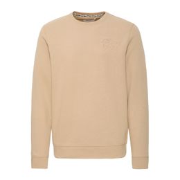 Blend Herren Rundhalspullover "Rundhalspullover BHSweatshirt", beige, Gr. XXL, Obermaterial: 50% Baumwolle CO. 50% Polyester PES., Pullover