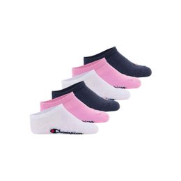 Champion M&auml;dchen Sneakersocken "Socken 6er Pack", Gr. 27, bunt, Obermaterial: 71% Baumwolle CO. 22% Polyester PES. 5% Polyamid PA. 2% Elasthan EL.,