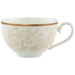 Villeroy & Boch VILLEROY & BOCH Tasse "Fr&uuml;hst&uuml;ckstasse Ivoire 310 ml wei&szlig;-gold", 1 tlg., bunt, Trinkgef&auml;&szlig;e