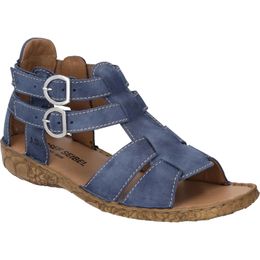 Josef Seibel Damen Sandale "Rosalie 51, ocean", Gr. 39, blau, Obermaterial: 100% Rindsleder Leather cow., Schuhe