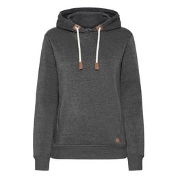 oxmo Damen Kapuzenpullover "Hoodie OXMILLE", grau, Gr. S, Obermaterial: 55% Polyester PES. 45% Baumwolle CO., Pullover