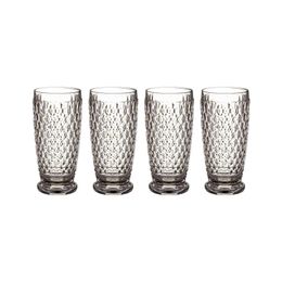 Villeroy & Boch VILLEROY & BOCH Longdrinkglas "Longdrinkgl&auml;ser Boston 300 ml 4er Set transparent", bunt, Trinkgef&auml;&szlig;e