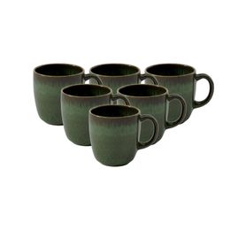 Tasse "Kaffeetassen Lave 190 ml 6er Set", gr&uuml;n, LIKE. BY VILLEROY & BOCH, Trinkgef&auml;&szlig;e